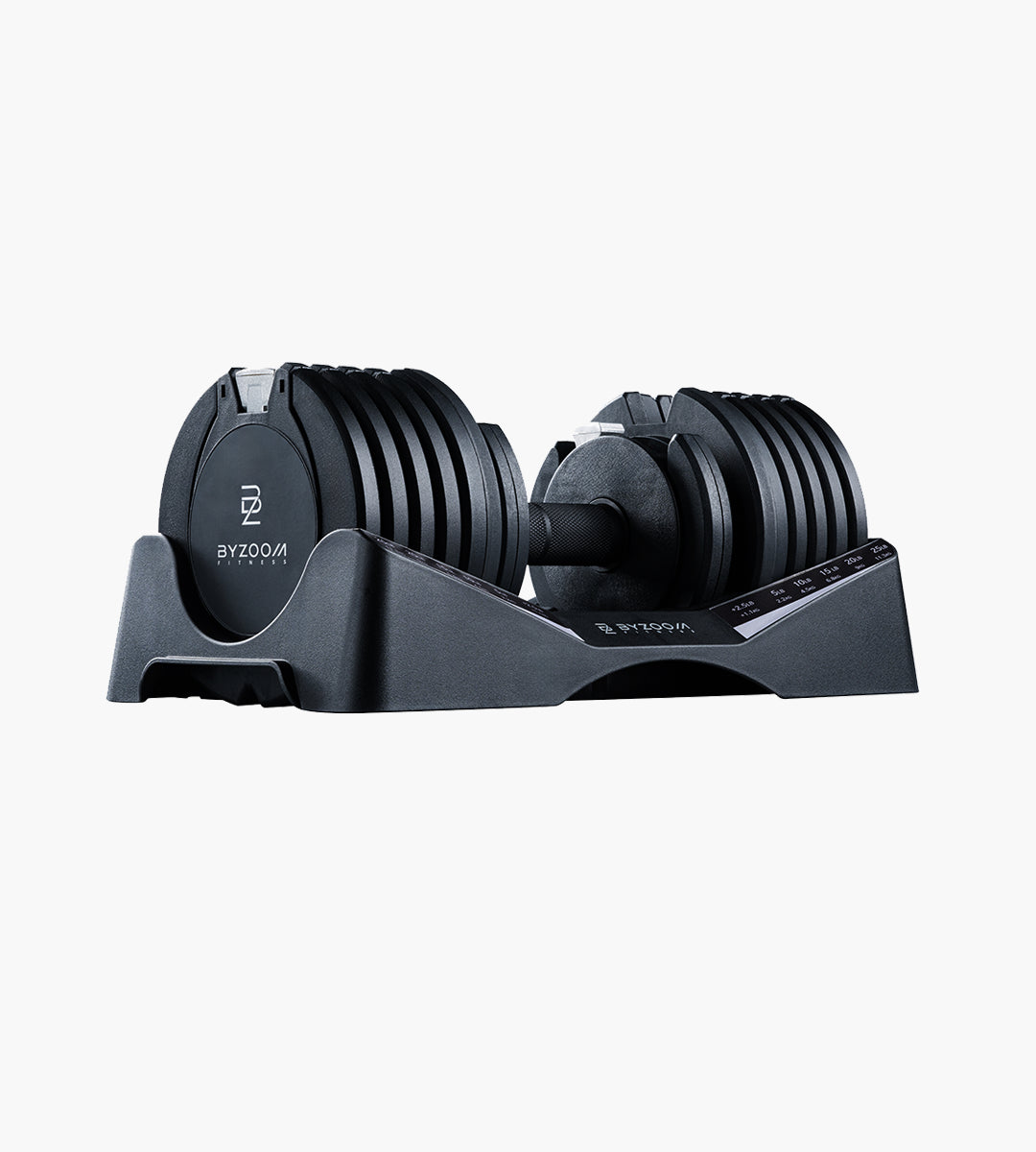 Buy 2 offer Pure Series 12.5KG 27.5LB Adjustable Dumbbell black ByzoomFitnessGlobal